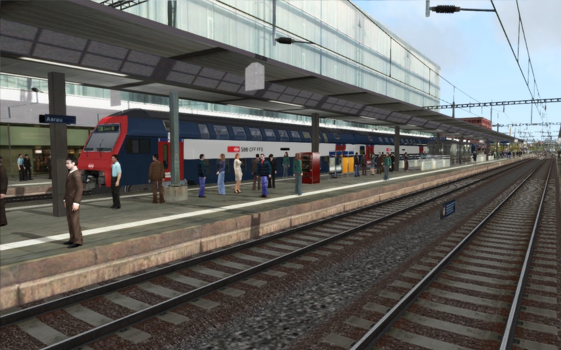 SBB Doppelstock Pendelzug DPZ für den Train Simulator Classic