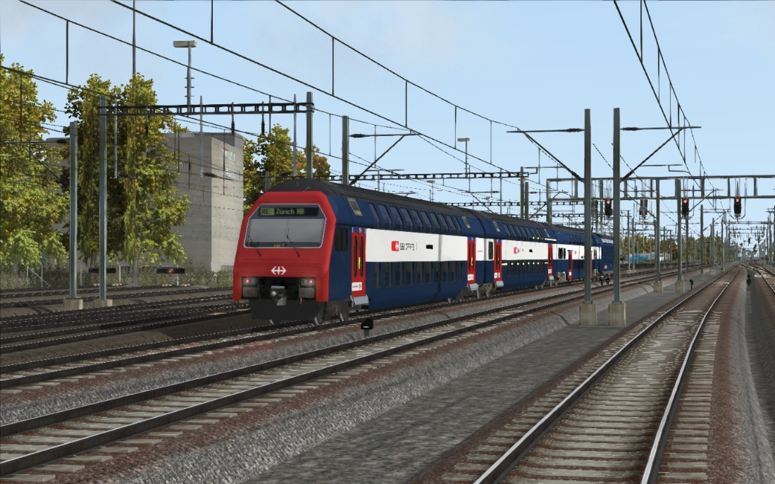 SBB Doppelstock Pendelzug DPZ für den Train Simulator Classic